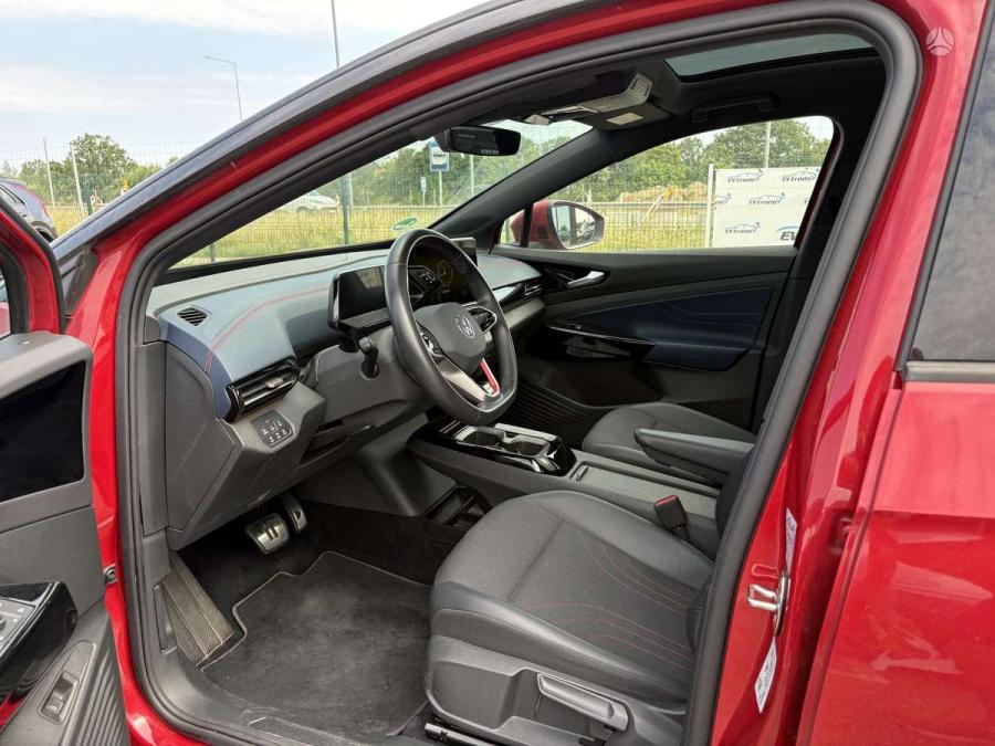 Sarkans Volkswagen ID.5 2022 Viļņa, ar dzinēja tilpumu 0.00 L un nobraukumu 115 tūkst. km par 29700 €, foto 4 vietnē AUTOMOTO.COM.LV