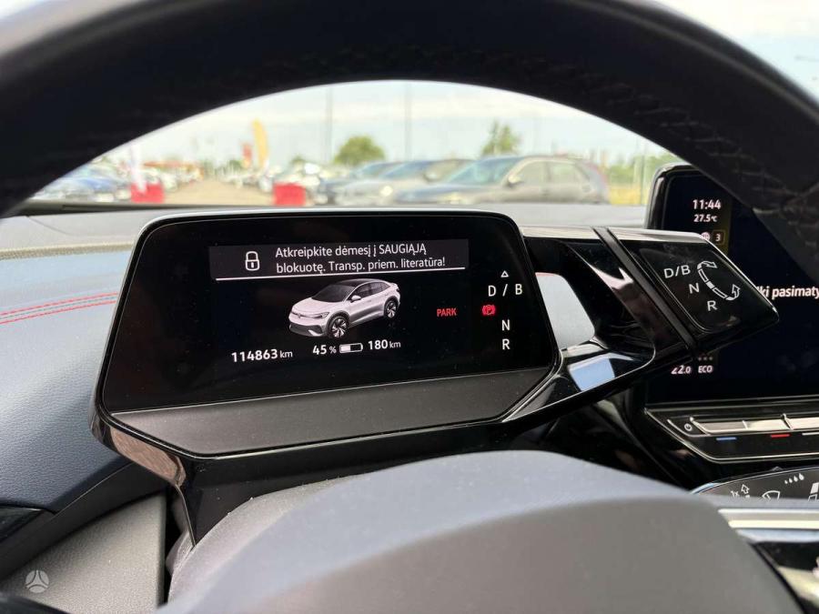 Sarkans Volkswagen ID.5 2022 Viļņa, ar dzinēja tilpumu 0.00 L un nobraukumu 115 tūkst. km par 29700 €, foto 5 vietnē AUTOMOTO.COM.LV