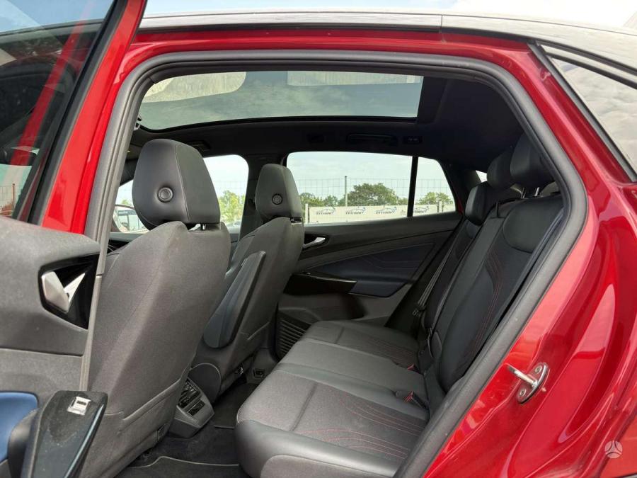 Sarkans Volkswagen ID.5 2022 Viļņa, ar dzinēja tilpumu 0.00 L un nobraukumu 115 tūkst. km par 29700 €, foto 6 vietnē AUTOMOTO.COM.LV