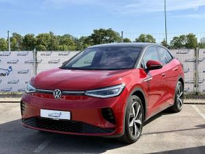 Sarkans Volkswagen ID.5 2022 Viļņa, ar dzinēja tilpumu 0.00 L un nobraukumu 115 tūkst. km par 29700 €, foto  vietnē AUTOMOTO.COM.LV