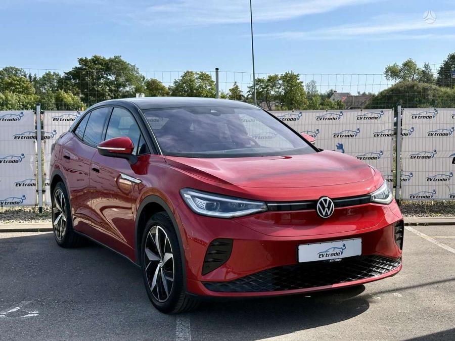 Sarkans Volkswagen ID.5 2022 Viļņa, ar dzinēja tilpumu 0.00 L un nobraukumu 115 tūkst. km par 29700 €, foto 4 vietnē AUTOMOTO.COM.LV