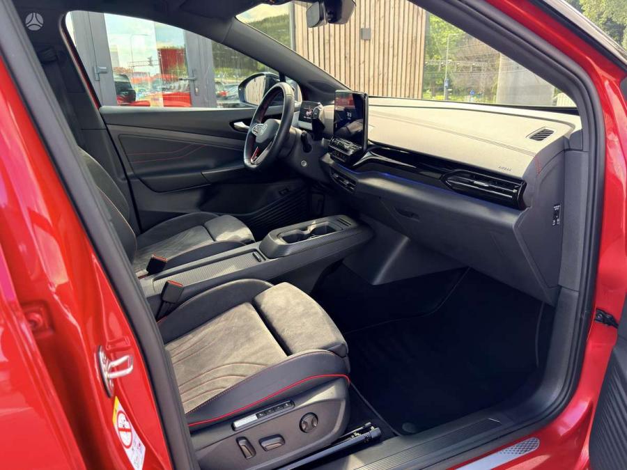 Sarkans Volkswagen ID.5 2023 Viļņa, ar dzinēja tilpumu 0.00 L un nobraukumu 84 tūkst. km par 32300 €, foto 14 vietnē AUTOMOTO.COM.LV