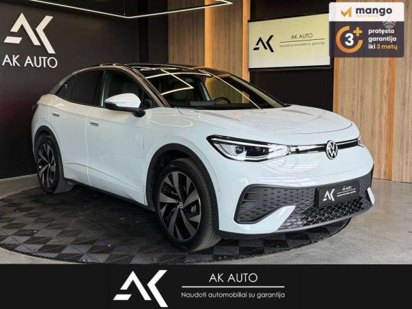 Balts Volkswagen ID.5 2024 Kauņa, ar dzinēja tilpumu 0.00 L un nobraukumu 34 tūkst. km par 33990 €, foto 1 vietnē AUTOMOTO.COM.LV