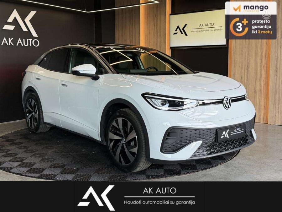 Balts Volkswagen ID.5 2024 Kauņa, ar dzinēja tilpumu 0.00 L un nobraukumu 34 tūkst. km par 33990 €, foto 1 vietnē AUTOMOTO.COM.LV
