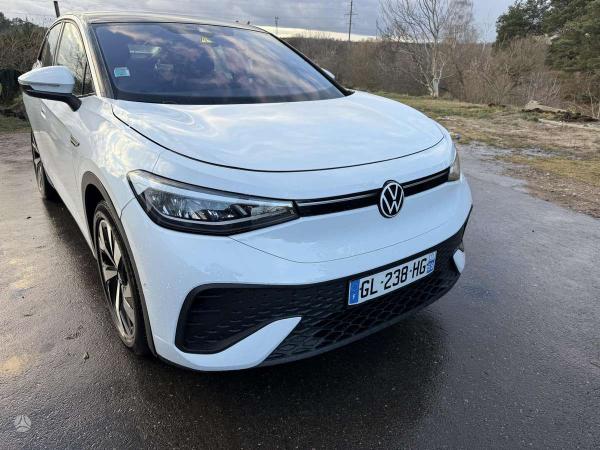 Balts Volkswagen ID.5 2022 Kauņa, ar dzinēja tilpumu 0.00 L un nobraukumu 43 tūkst. km par 13999 €, foto  vietnē AUTOMOTO.COM.LV