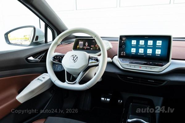 White Volkswagen ID.5 2025 in Riga, with an engine capacity of 0.00 L and mileage of 9 thousand km for 47089 €, photo 9 on AUTOMOTO.COM.LV
