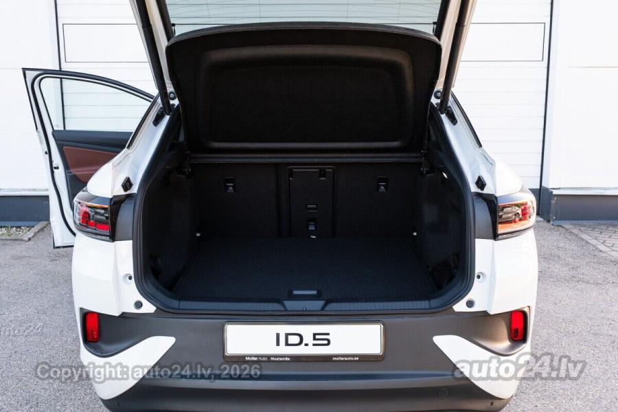 Balts Volkswagen ID.5 2025 Rīga, ar dzinēja tilpumu 0.00 L un nobraukumu 9 tūkst. km par 47089 €, foto 24 vietnē AUTOMOTO.COM.LV