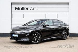 Melns Volkswagen ID.7 2026 Rīga, ar dzinēja tilpumu 0.00 L un nobraukumu 2 tūkst. km par 64722 €, foto  vietnē AUTOMOTO.COM.LV