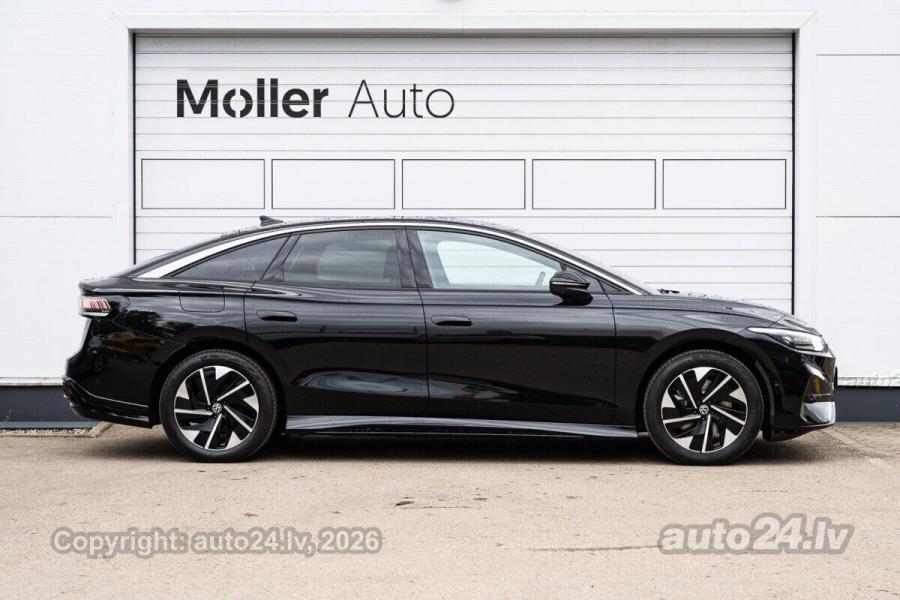 Melns Volkswagen ID.7 2026 Rīga, ar dzinēja tilpumu 0.00 L un nobraukumu 2 tūkst. km par 64722 €, foto 6 vietnē AUTOMOTO.COM.LV