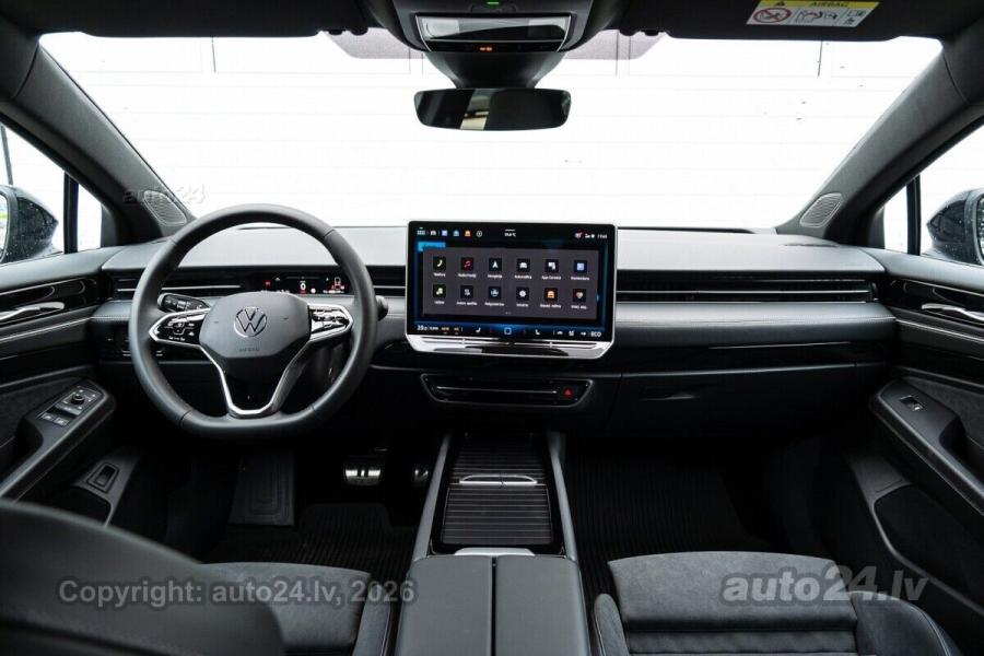 Melns Volkswagen ID.7 2026 Rīga, ar dzinēja tilpumu 0.00 L un nobraukumu 2 tūkst. km par 64722 €, foto 9 vietnē AUTOMOTO.COM.LV