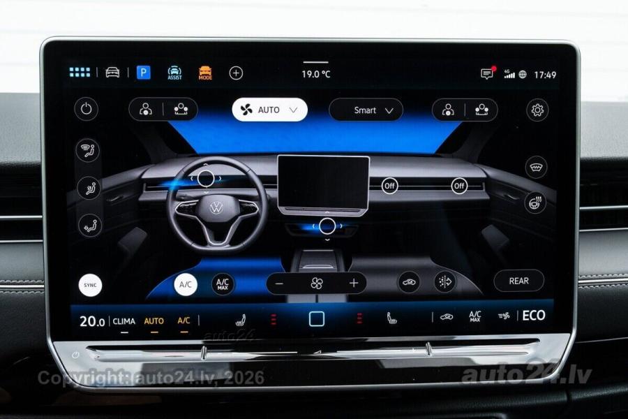 Melns Volkswagen ID.7 2026 Rīga, ar dzinēja tilpumu 0.00 L un nobraukumu 2 tūkst. km par 64722 €, foto 15 vietnē AUTOMOTO.COM.LV