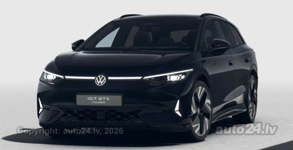 Black Volkswagen ID.7 2026 in Parnu, with an engine capacity of 0.00 L and mileage of 1 thousand km for 66383 €, photo 1 on AUTOMOTO.COM.LV