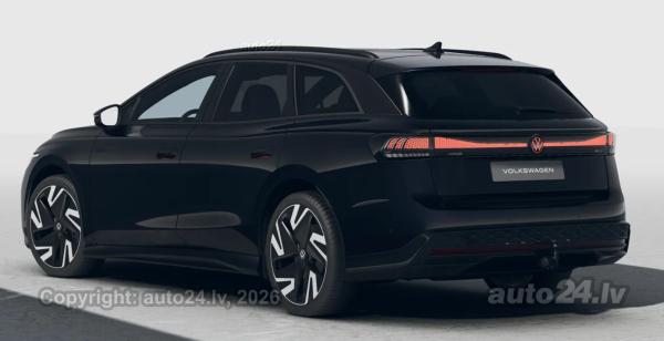 Black Volkswagen ID.7 2026 in Parnu, with an engine capacity of 0.00 L and mileage of 1 thousand km for 66383 €, photo 3 on AUTOMOTO.COM.LV