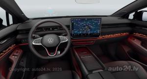 Black Volkswagen ID.7 2026 in Parnu, with an engine capacity of 0.00 L and mileage of 1 thousand km for 66383 €, photo 5 on AUTOMOTO.COM.LV
