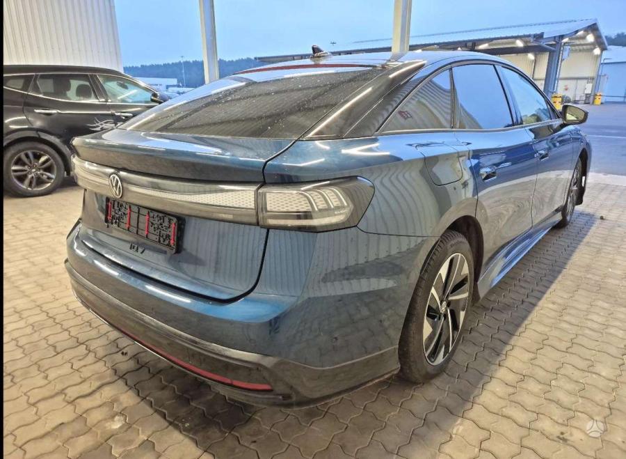 Zils Volkswagen ID.7 2025 Klaipėda, ar dzinēja tilpumu 0.00 L un nobraukumu 7 tūkst. km par 11300 €, foto 4 vietnē AUTOMOTO.COM.LV