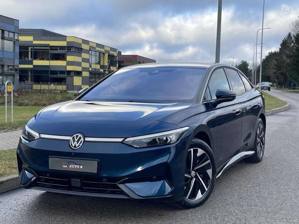 Zils Volkswagen ID.7 2024 Viļņa, ar dzinēja tilpumu 0.00 L un nobraukumu 88 tūkst. km par 37500 €, foto 1 vietnē AUTOMOTO.COM.LV