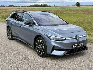 Zils Volkswagen ID.7 2025 Vilkaviškis, ar dzinēja tilpumu 0.00 L un nobraukumu 11 tūkst. km par 38500 €, foto 3 vietnē AUTOMOTO.COM.LV
