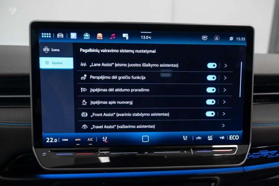 Серый Фольксваген ID.7 2024 в Вильнюс, объемом двигателя 0.00 л и пробегом 52 тыс. км за 39990 €, фото 23 на AUTOMOTO.COM.LV