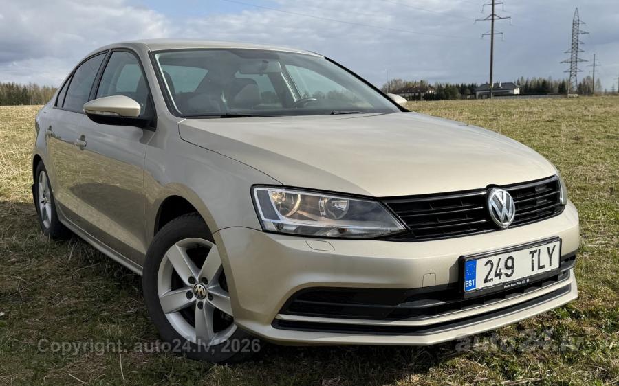 Smilšu krāsa Volkswagen Jetta 2016 Tartu, ar dzinēja tilpumu 1.40 L un nobraukumu 141 tūkst. km par 6900 €, foto 1 vietnē AUTOMOTO.COM.LV