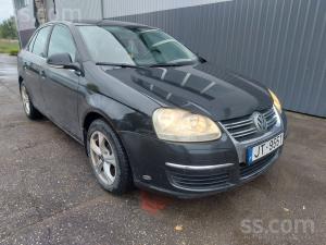 Black Volkswagen Jetta 2006 in Riga, with an engine capacity of 1.60 L and mileage of 361 thousand km for 880 €, photo  on AUTOMOTO.COM.LV