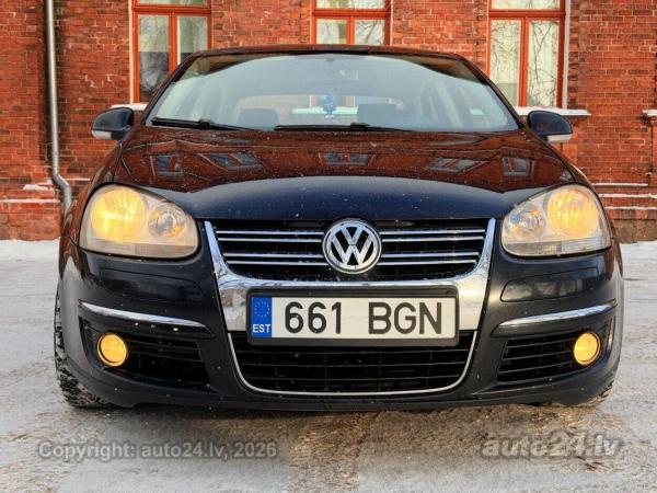 Black Volkswagen Jetta 2007 in Tartu, with an engine capacity of 1.90 L and mileage of 325 thousand km for 2200 €, photo 2 on AUTOMOTO.COM.LV