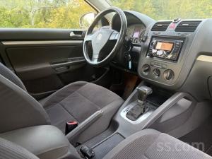 Black Volkswagen Jetta 2007 in Daugavpils, with an engine capacity of 1.90 L and mileage of 331 thousand km for 3100 €, photo 6 on AUTOMOTO.COM.LV
