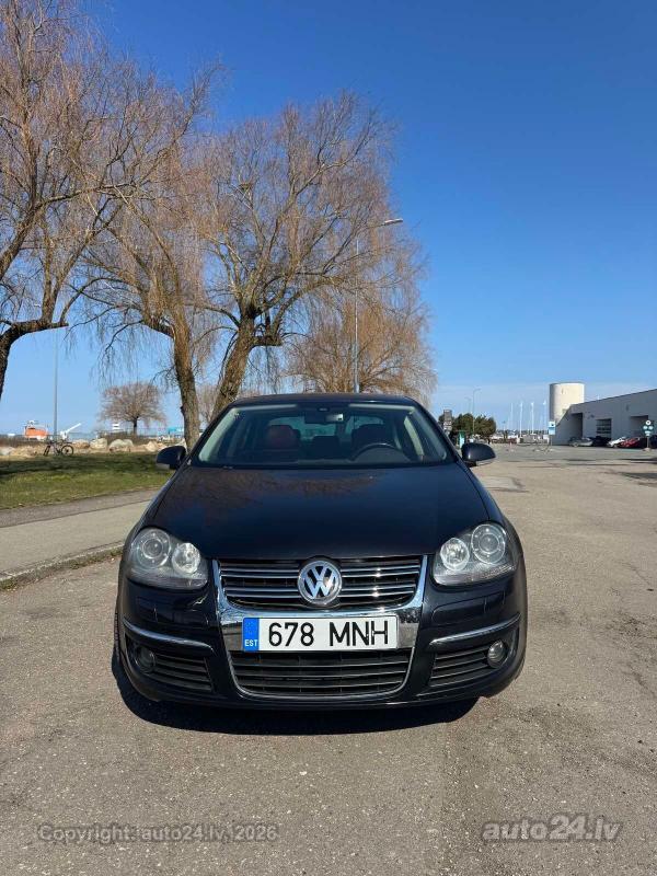 Black Volkswagen Jetta 2008 in Tallinn, with an engine capacity of 2.00 L and mileage of 296 thousand km for 1900 €, photo 2 on AUTOMOTO.COM.LV