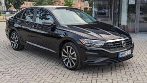 Black Volkswagen Jetta 2019 in Klaipeda, with an engine capacity of 1.40 L and mileage of 45 thousand km for 14200 €, photo  on AUTOMOTO.COM.LV