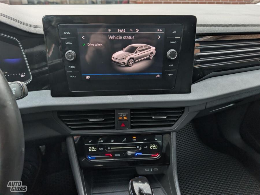 Melns Volkswagen Jetta 2025 Palanga, ar dzinēja tilpumu 1.50 L un nobraukumu 12 tūkst. km par 24000 €, foto 16 vietnē AUTOMOTO.COM.LV