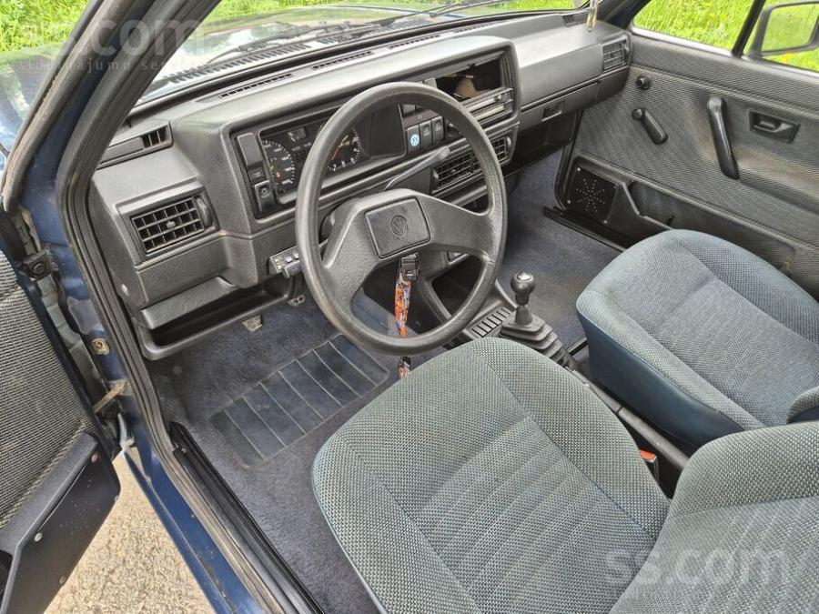 Zils Volkswagen Jetta 1985 Jēkabpils, ar dzinēja tilpumu 1.80 L un nobraukumu 155 tūkst. km par 1600 €, foto 6 vietnē AUTOMOTO.COM.LV