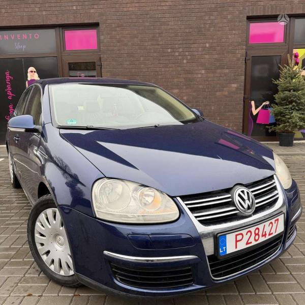 Blue Volkswagen Jetta 2005 in Kaisiadorys, with an engine capacity of 1.98 L and mileage of 308 thousand km for 2250 €, photo 7 on AUTOMOTO.COM.LV