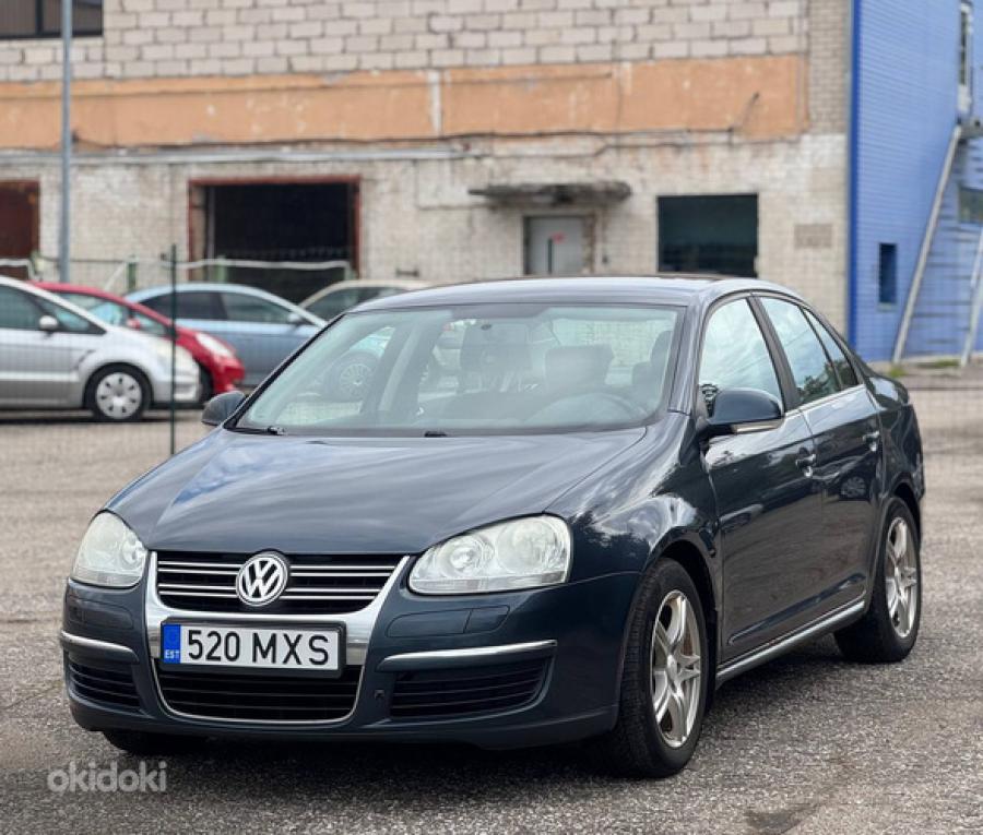 Zils Volkswagen Jetta 2008 Narva, ar dzinēja tilpumu 1.90 L un nobraukumu 280 tūkst. km par 900 €, foto 1 vietnē AUTOMOTO.COM.LV