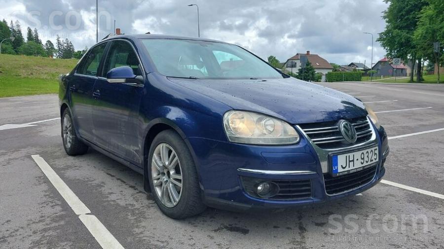 Zils Volkswagen Jetta 2008 Alūksne, ar dzinēja tilpumu 1.90 L un nobraukumu 0 tūkst. km par 1650 €, foto 3 vietnē AUTOMOTO.COM.LV