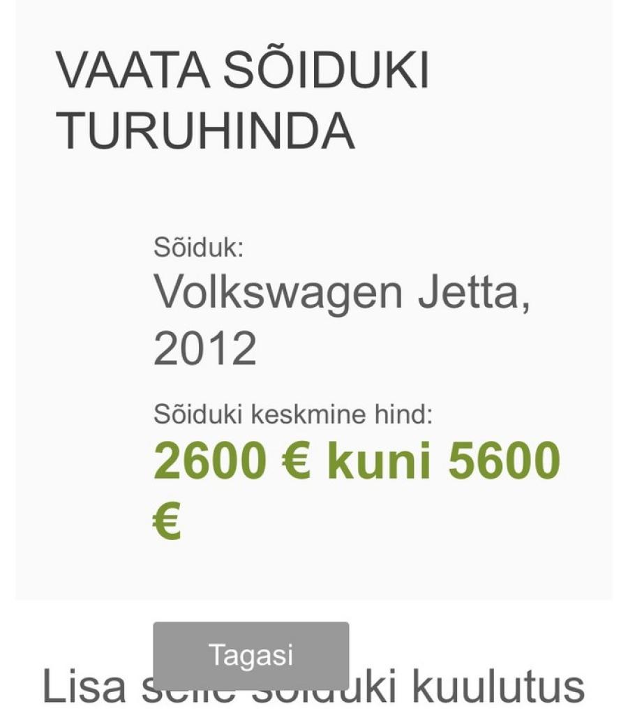Blue Volkswagen Jetta 2012 in Tallinn, with an engine capacity of 1.40 L and mileage of 337 thousand km for 2300 €, photo 21 on AUTOMOTO.COM.LV
