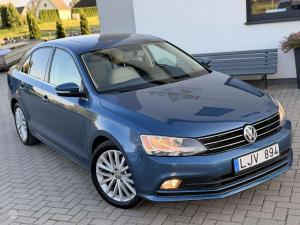Volkswagen Jetta 2015 in Vilnius on AUTOMOTO.COM.LV Blue Volkswagen Jetta 2015 in Vilnius, with an engine capacity of 1.80 L and mileage of 135 thousand km for 6000 €, photo 1 on AUTOMOTO.COM.LV