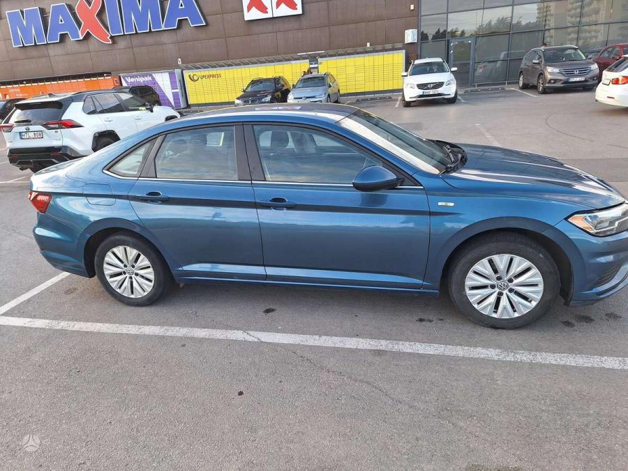 Zils Volkswagen Jetta 2019 Viļņa, ar dzinēja tilpumu 1.40 L un nobraukumu 228 tūkst. km par 8999 €, foto 5 vietnē AUTOMOTO.COM.LV
