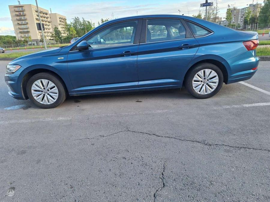 Zils Volkswagen Jetta 2019 Viļņa, ar dzinēja tilpumu 1.40 L un nobraukumu 228 tūkst. km par 8999 €, foto 12 vietnē AUTOMOTO.COM.LV