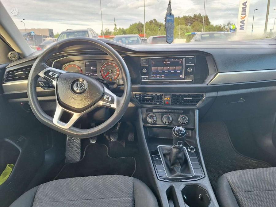 Zils Volkswagen Jetta 2019 Viļņa, ar dzinēja tilpumu 1.40 L un nobraukumu 228 tūkst. km par 8999 €, foto 13 vietnē AUTOMOTO.COM.LV