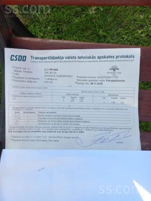 Pelēks Volkswagen Jetta 1991 Daugavpils, ar dzinēja tilpumu 1.60 L un nobraukumu 370 tūkst. km par 1600 €, foto 11 vietnē AUTOMOTO.COM.LV