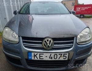 Grey Volkswagen Jetta 2005 in Jekabpils, with an engine capacity of 1.90 L and mileage of 422 thousand km for 1200 €, photo 3 on AUTOMOTO.COM.LV