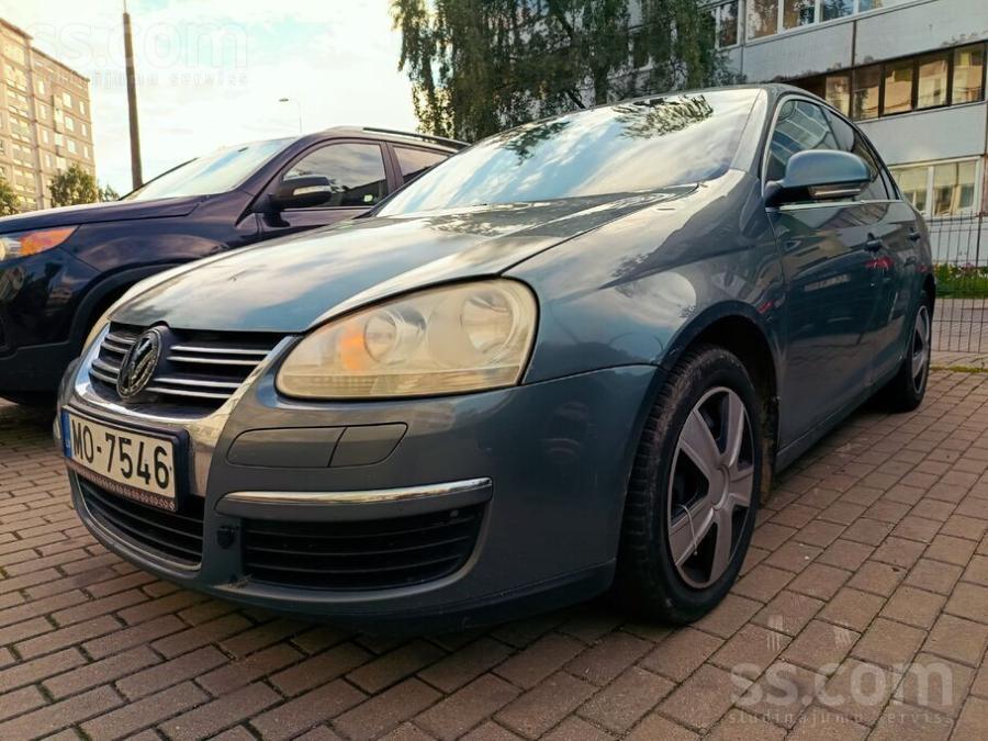 Серый Фольксваген Джетта 2005 в Рига, объемом двигателя 1.90 л и пробегом 431 тыс. км за 1380 €, фото 1 на AUTOMOTO.COM.LV