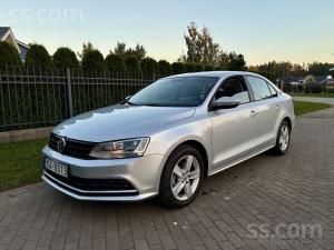 Grey Volkswagen Jetta 2015 in Riga, with an engine capacity of 1.40 L and mileage of 110 thousand km for 5900 €, photo  on AUTOMOTO.COM.LV