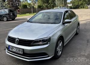 Grey Volkswagen Jetta 2015 in Jurmala, with an engine capacity of 1.40 L and mileage of 188 thousand km for 4900 €, photo  on AUTOMOTO.COM.LV