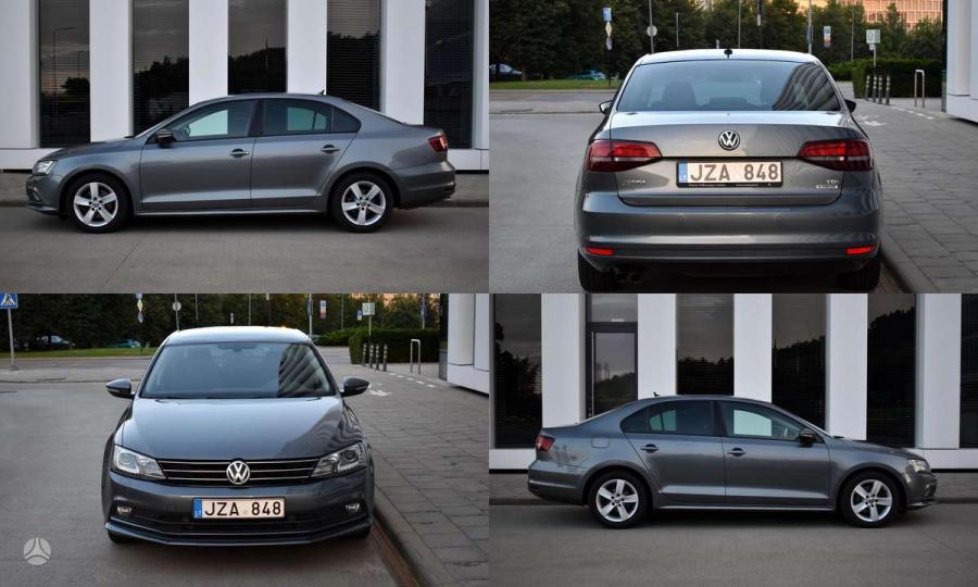 Pelēks Volkswagen Jetta 2017 Viļņa, ar dzinēja tilpumu 1.97 L un nobraukumu 244 tūkst. km par 6880 €, foto 23 vietnē AUTOMOTO.COM.LV