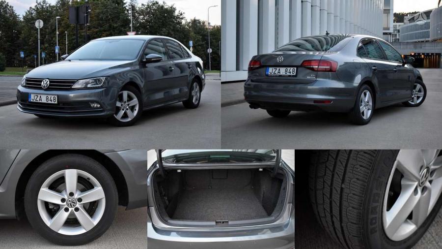 Pelēks Volkswagen Jetta 2017 Viļņa, ar dzinēja tilpumu 1.97 L un nobraukumu 244 tūkst. km par 6880 €, foto 24 vietnē AUTOMOTO.COM.LV
