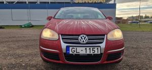 Red Volkswagen Jetta 2007 in Daugavpils, with an engine capacity of 1.60 L and mileage of 154 thousand km for 1450 €, photo 7 on AUTOMOTO.COM.LV