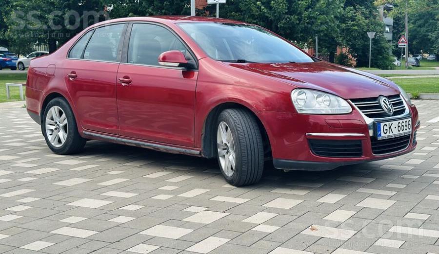 Sarkans Volkswagen Jetta 2007 Rīga, ar dzinēja tilpumu 1.60 L un nobraukumu 212 tūkst. km par 1400 €, foto 6 vietnē AUTOMOTO.COM.LV