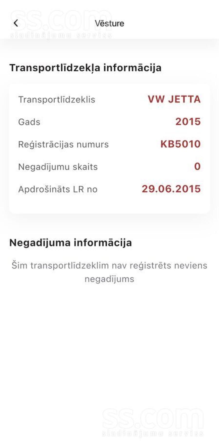 White Volkswagen Jetta 2015 in Riga, with an engine capacity of 2.00 L and mileage of 170 thousand km for 6500 €, photo 24 on AUTOMOTO.COM.LV
