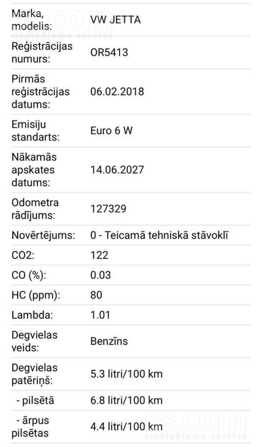 Balts Volkswagen Jetta 2018 Rīga, ar dzinēja tilpumu 1.40 L un nobraukumu 160 tūkst. km par 7500 €, foto 21 vietnē AUTOMOTO.COM.LV