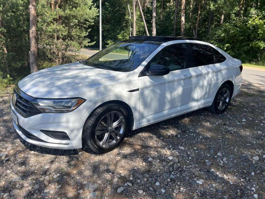 Balts Volkswagen Jetta 2019 Jonava, ar dzinēja tilpumu 1.40 L un nobraukumu 198 tūkst. km par 11900 €, foto 3 vietnē AUTOMOTO.COM.LV
